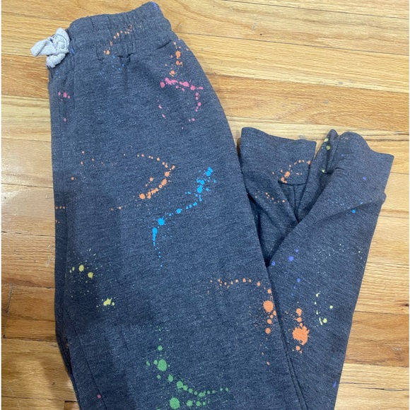First Love | Pants & Jumpsuits | First Love Paint Splatter Joggers ...